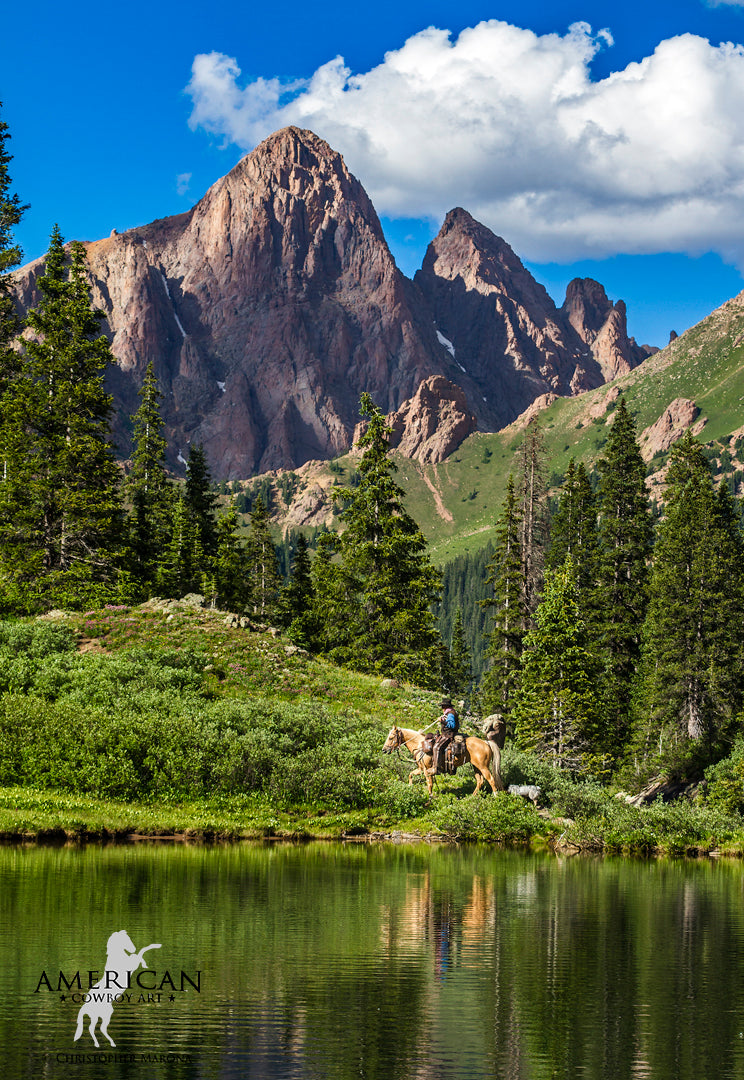 A Gem of a Lake – American Cowboy Art